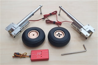 Electric Retracts System 84deg for Seagull 10cc P-51D Mustang 56.3", J ...