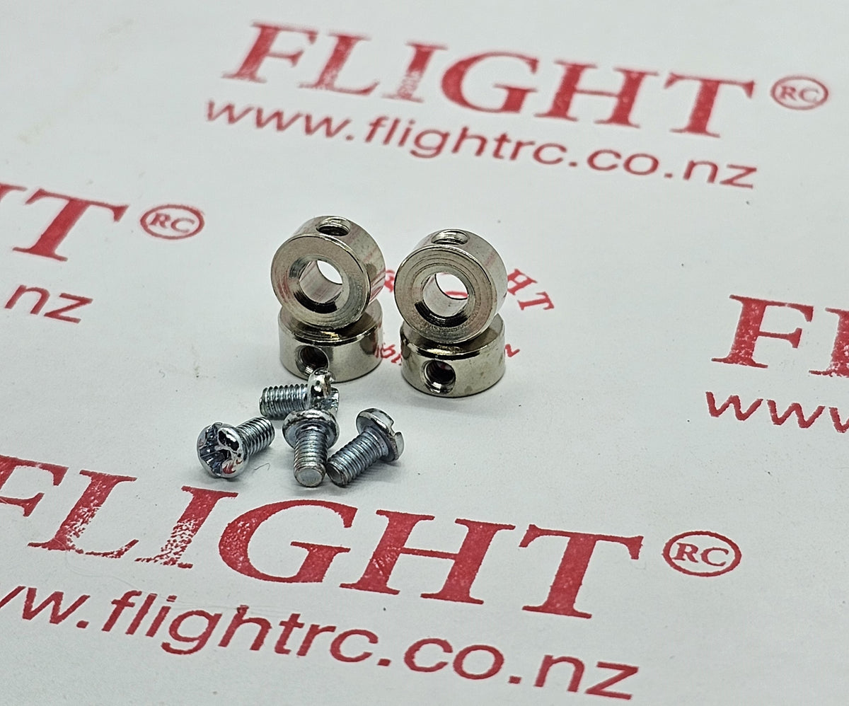 Wheel Collars, 4mm Axle (4) – Flight RC
