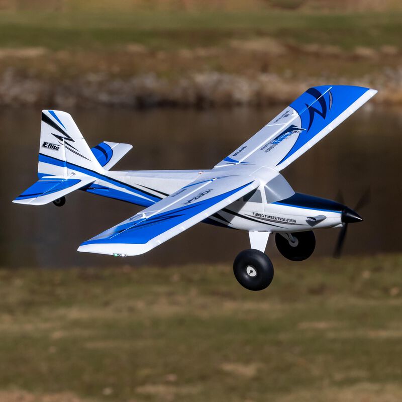 UMX Turbo Timber Evolution BNF Basic with AS3X and SAFE, E-flite ...