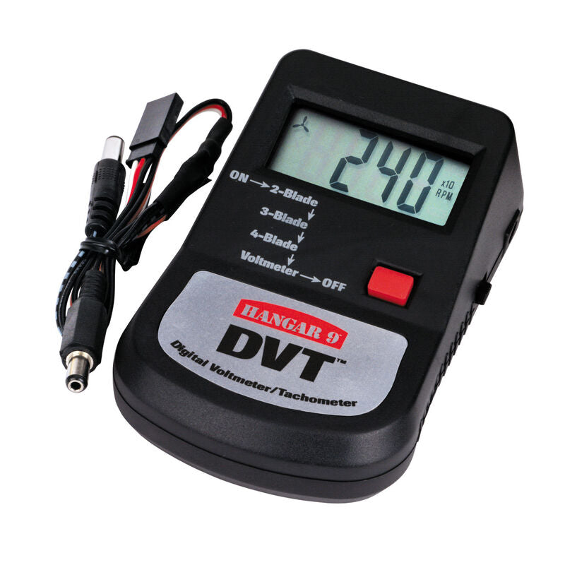 DVT Digital Voltmeter/Tachometer – Flight RC
