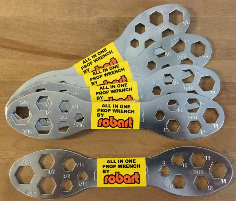Prop Wrench, Metric & Imperial, Robart – Flight RC
