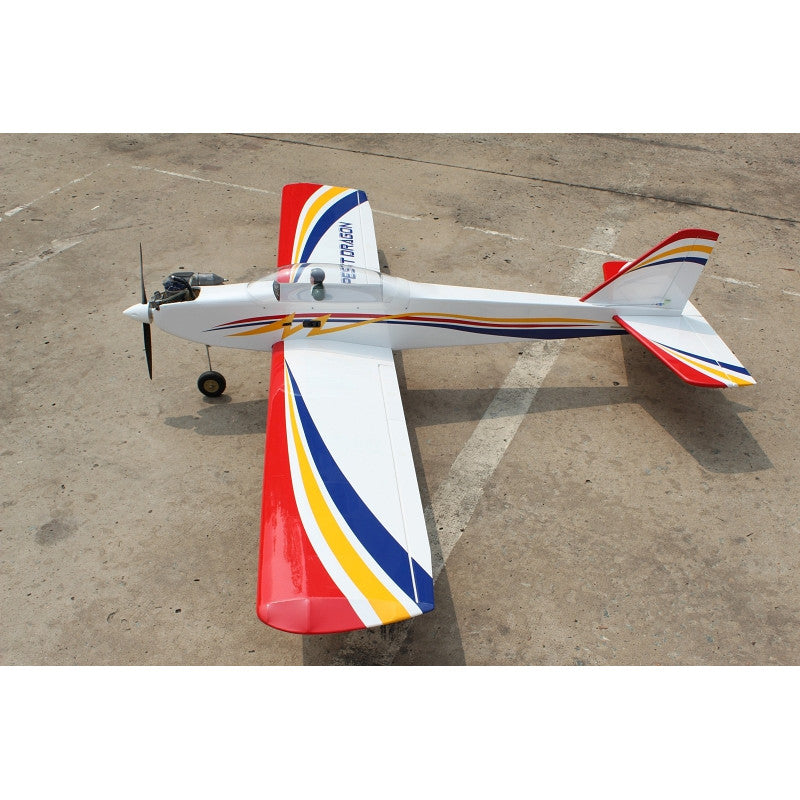 Tempest Dragon Low Wing Trainer, 15 - 20cc 2.06m ARF Kit, Seagull Mode ...