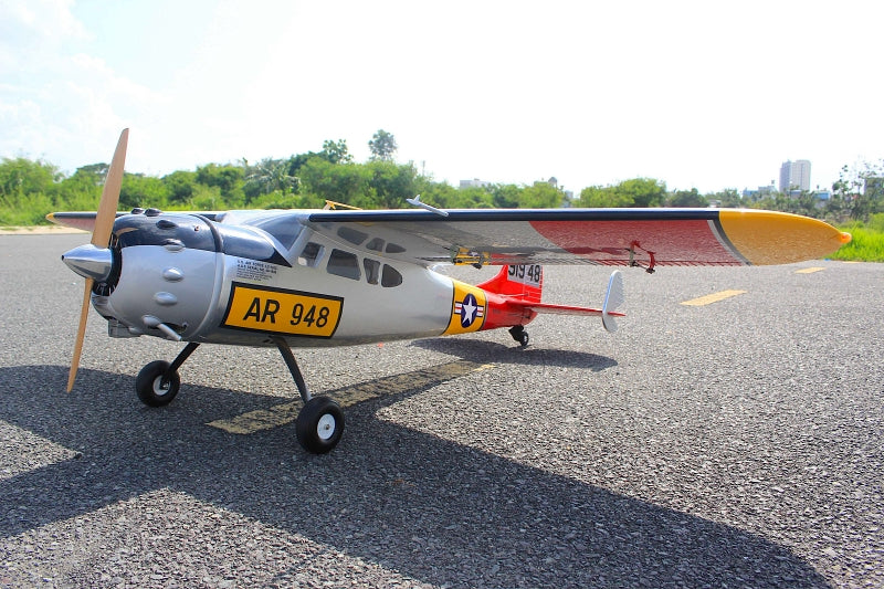 Cessna 195, 90" 35-50cc USAF ARF Kit - NEW 2025, Seagull Models – Flight RC