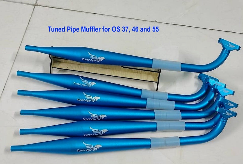 Tuned Pipe / Muffler, Suit OS 46AX & 55AX, Seagull Models – Flight RC