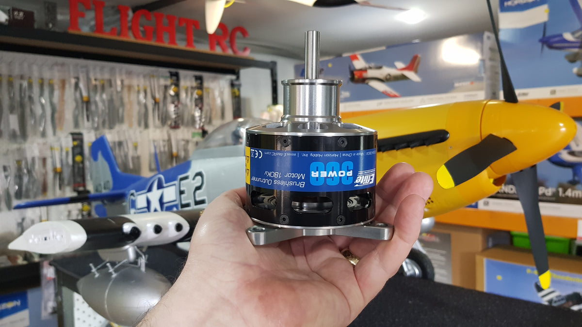 Power 360 Brushless Outrunner Motor Set, 180Kv, E-flite – Flight RC